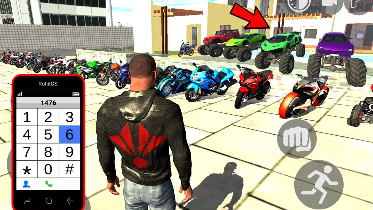 ALL INDIAN BIKE CHEAT CODE Colour changing indian Bikes Driving 3D CODE ...