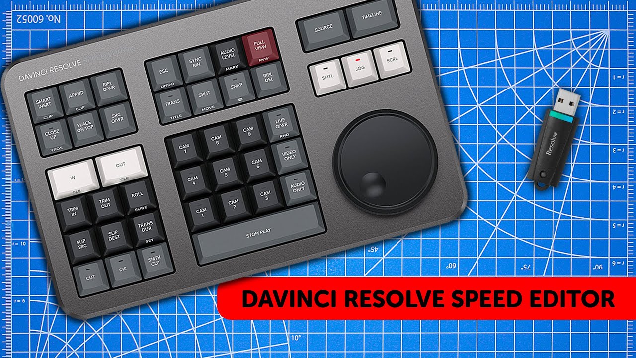 Davinci Resolve Speed Editor Unboxing - Perfect for youtube edits - YouTube