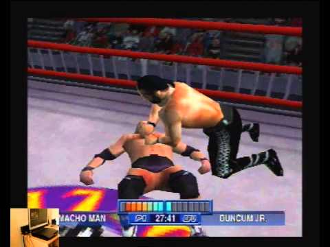 Lets Play WCW Mayhem For The PS1 Classic Retro Game Room - YouTube