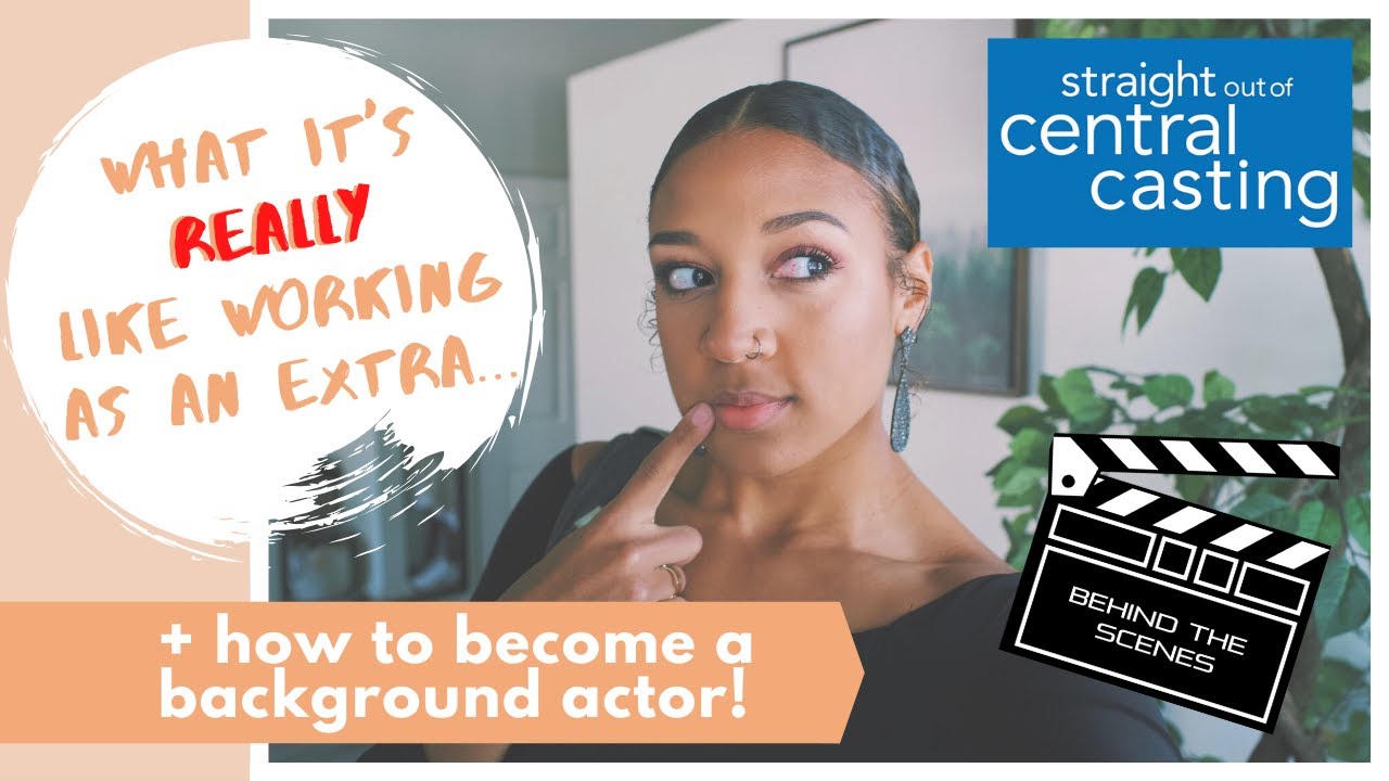 BACKGROUND ACTING | MAKE MONEY as an Extra in Los Angeles with Central Casting - YouTube