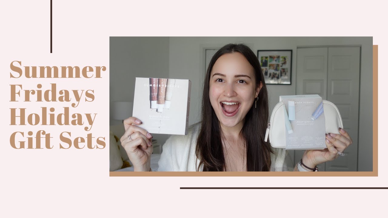 Holiday Gift Sets: Summer Fridays Lip Butter Balm *NEW SHADE ...