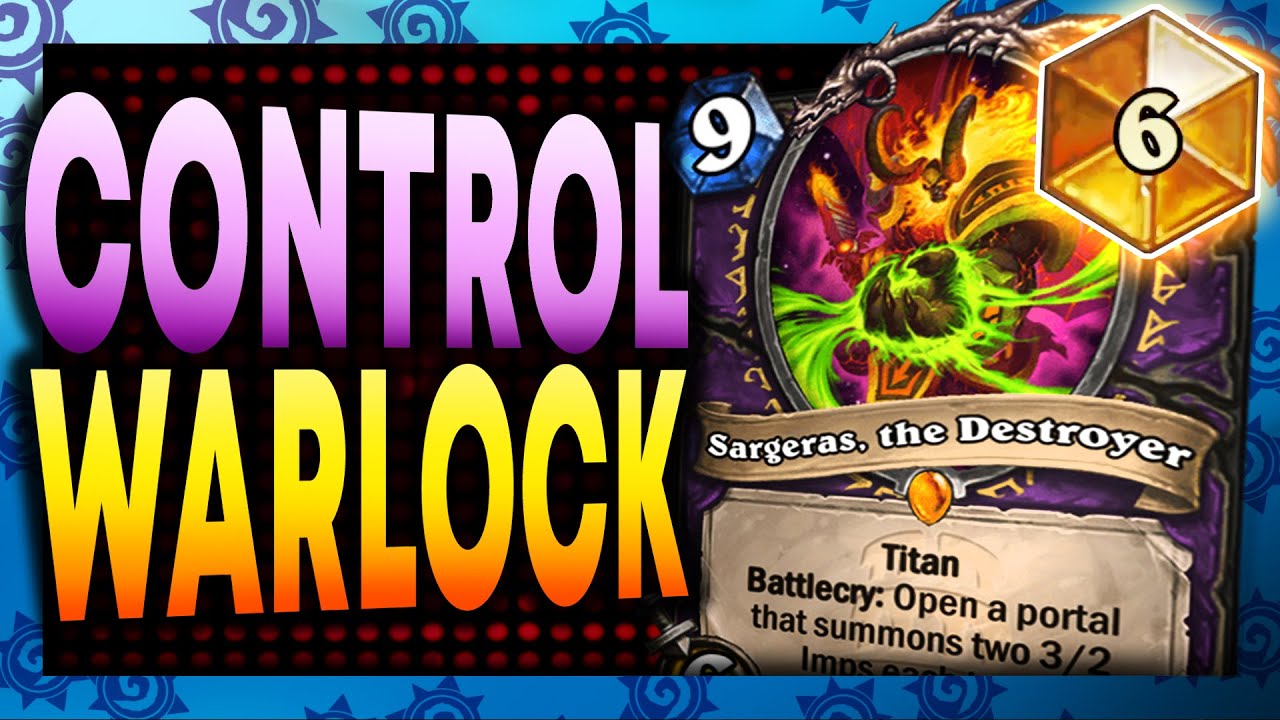 Control Warlock Stream - Titans - Hearthstone - YouTube