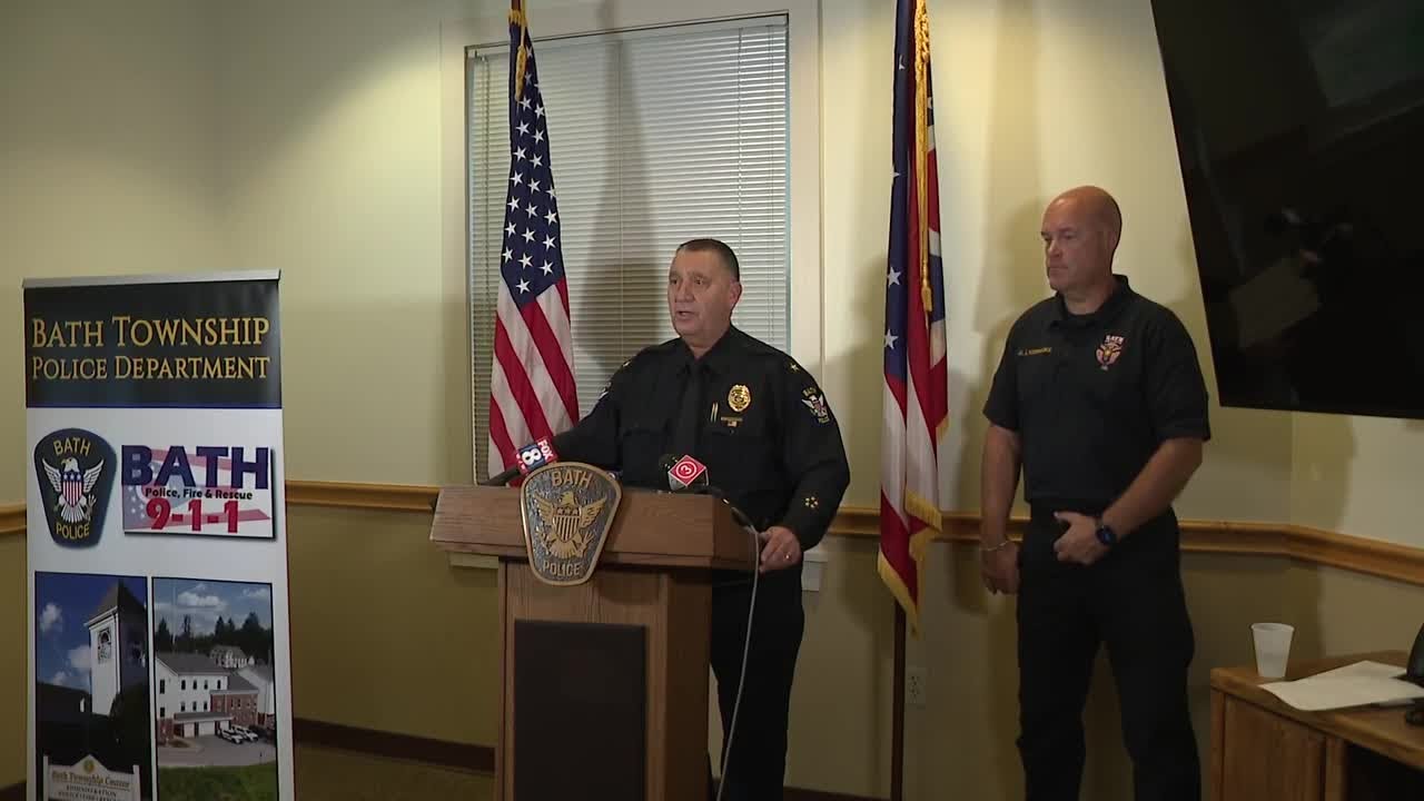 Police give update on Bath Township shooting that left 9 injured - YouTube
