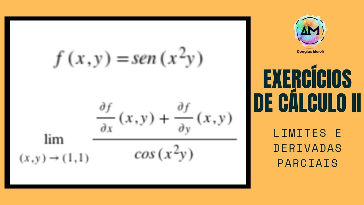 Cálculo II - Semana 2 - Exercício 2 (Resolução) - YouTube