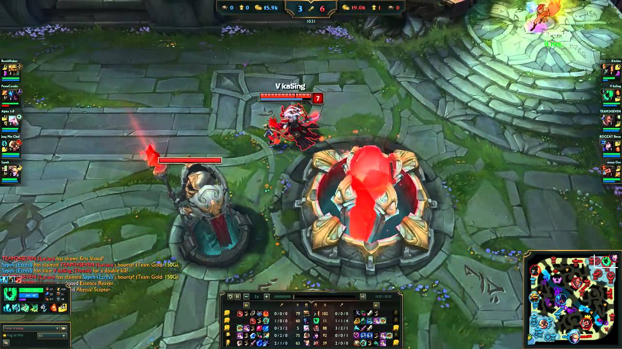 LoL: KaSing Thresh vs Janna Support SEASON2016 Feb 2016 - YouTube