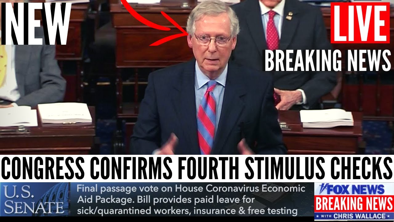 Fourth Stimulus Check Update April 19 | Congress JUST Confirmed $1,400 ...
