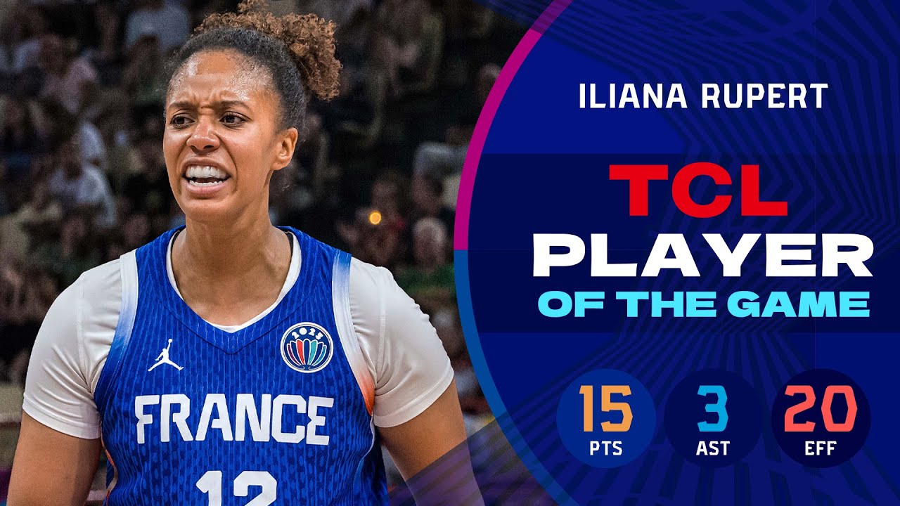 Iliana Rupert (15 PTS) | TCL Player Of The Game | FRA vs LTU | FIBA ...