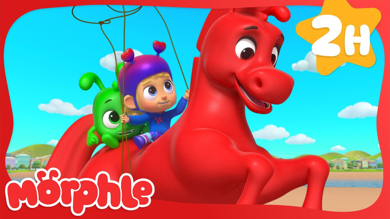 Orphle Rides the Morphle Unicorn 🦄 | Mila and Morphle 🔴 Morphle 3D ...