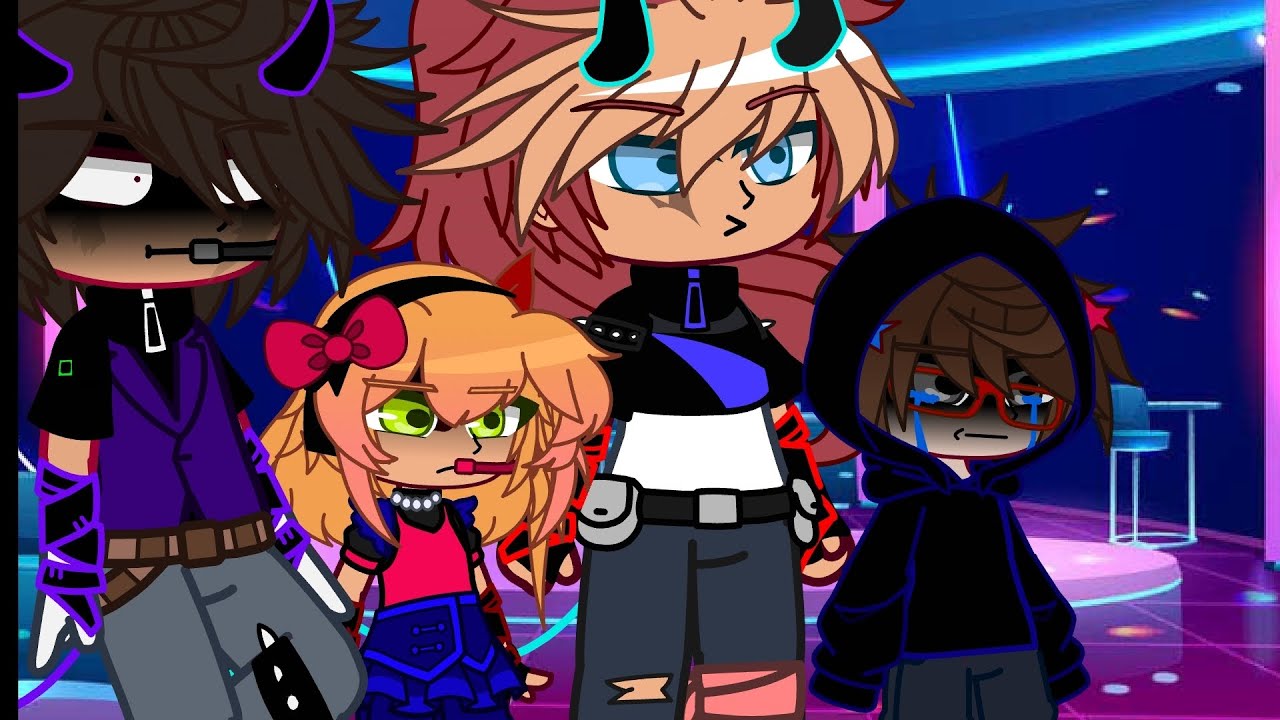 AFTONS MEET MICHEAL'S SIDE OF FAMILY BUT WITH OBSTACLES // GACHA FNAF ...