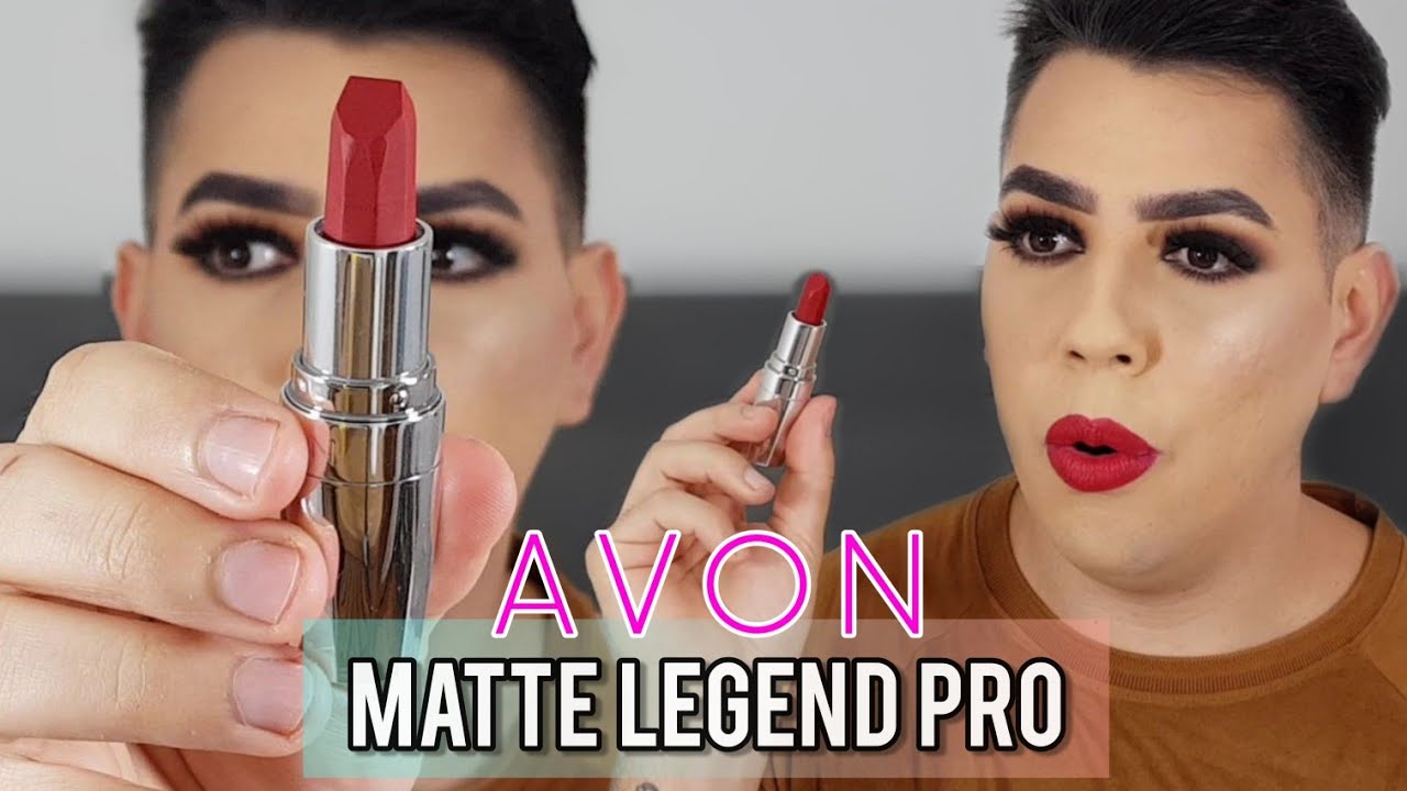 BATOM MATTE LEGEND PRO AVON - RESENHA - YouTube