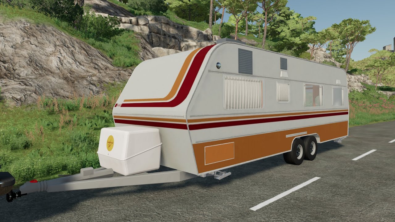 Caravane Karman Gia - Farming Simulator 2022 - Vacation! [FS 22 LS 22 ...