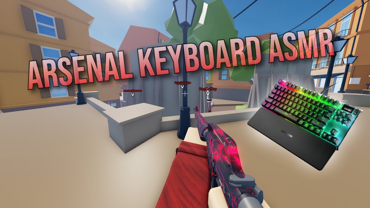 Roblox Arsenal + Keyboard ASMR | (raw Roblox arsenal footage) - YouTube