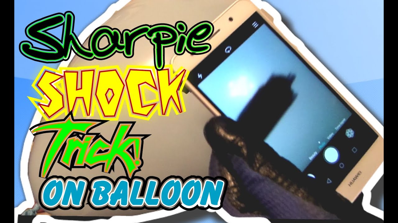 SHOCKING Smartphone MAGIC Trick! How To POP A Balloon With a Camera ...