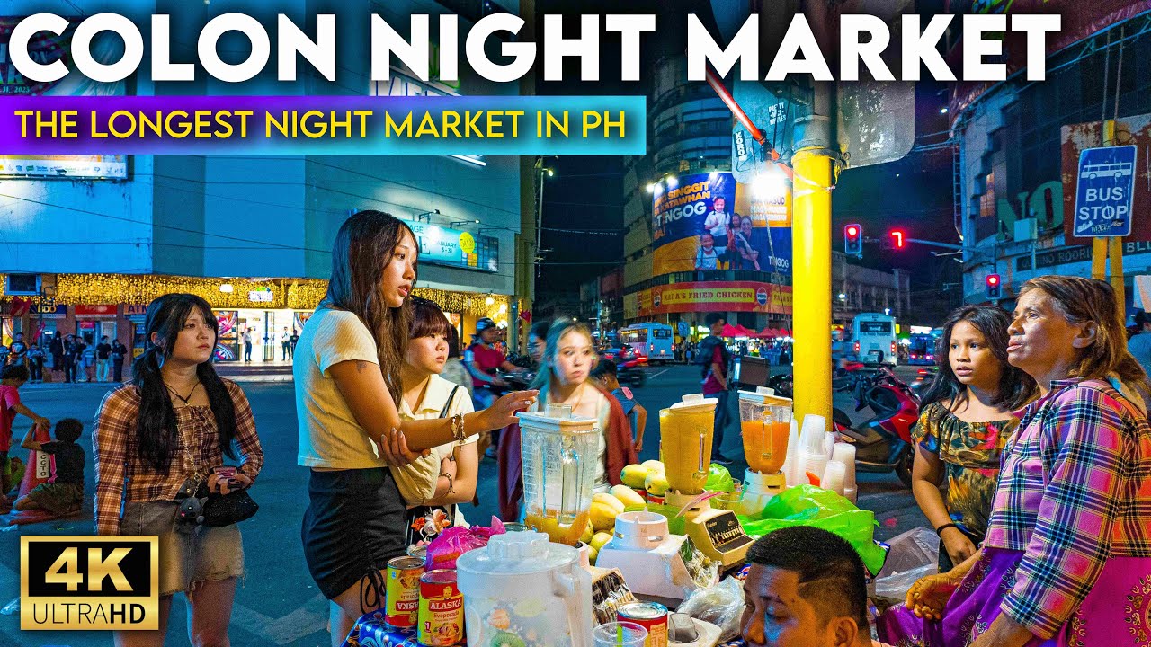 Exploring The Longest Night Market in PH 🇵🇭 | Colon Night Market 2025 ...