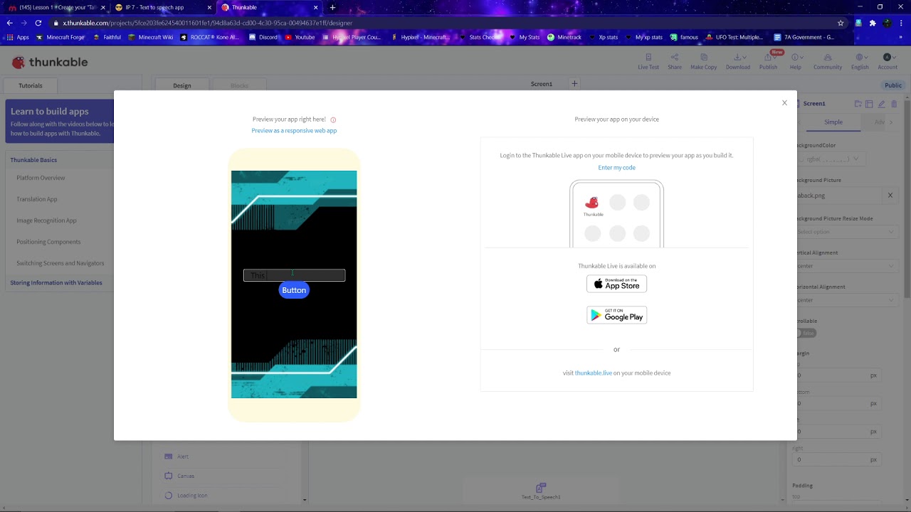 Talk to me app - YouTube