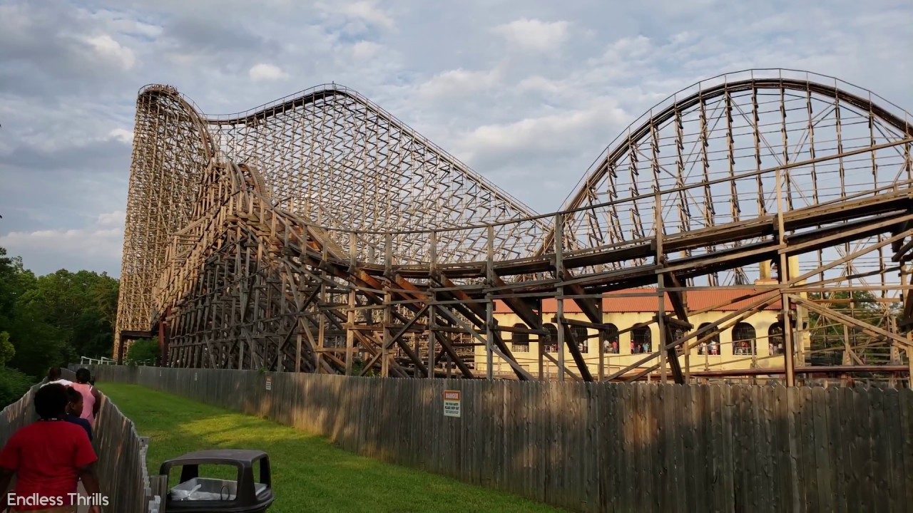 El Toro off-ride 4K 60fps SIx Flags Great Adventure - YouTube