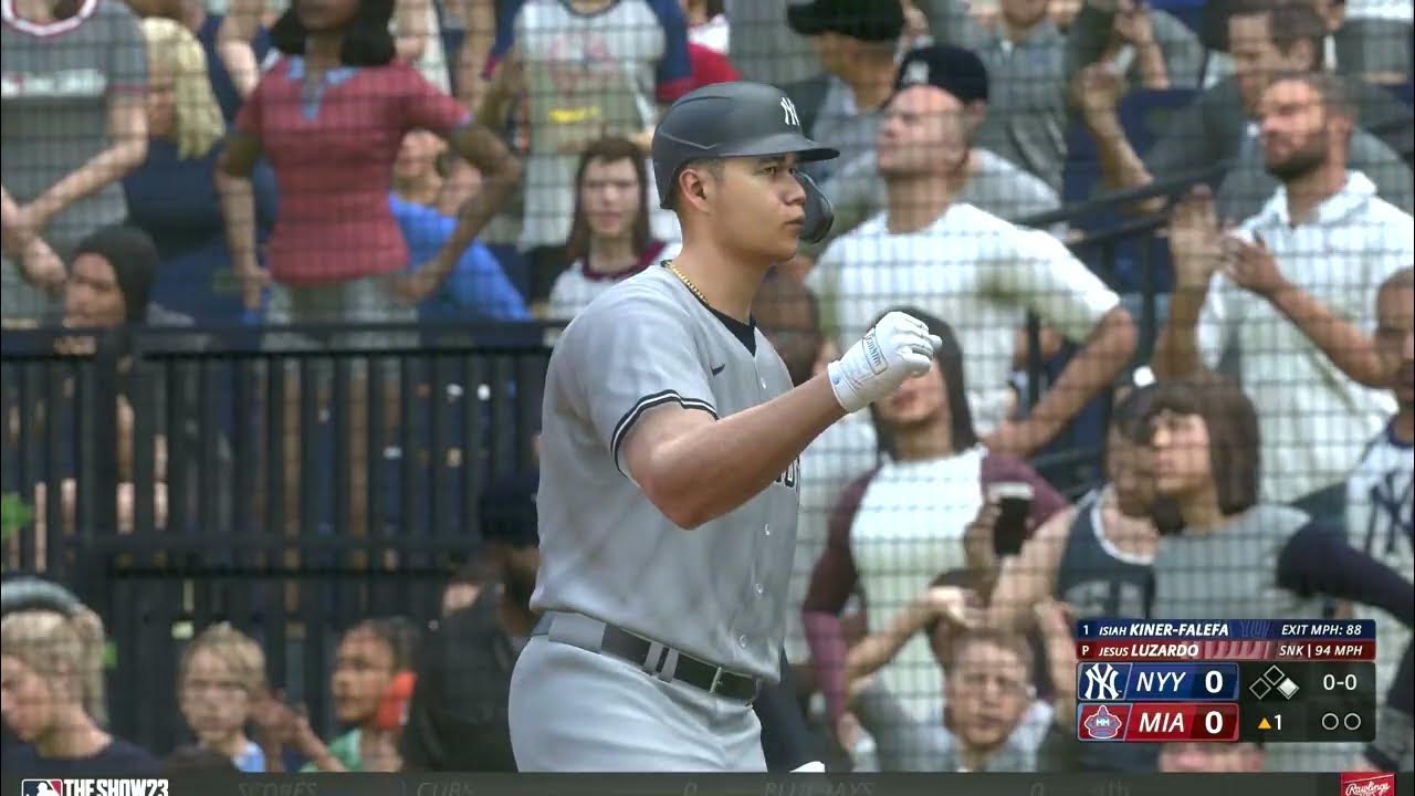 MLB The Show 23 (PS5) (Miami Marlins Season) Game #118: NYY @ MIA - YouTube