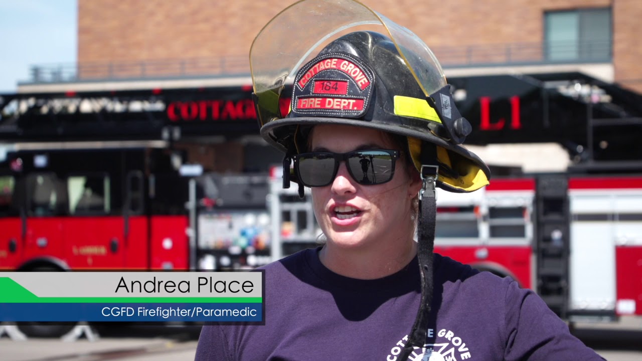 Cottage Grove Fire Department New Fire Truck - YouTube