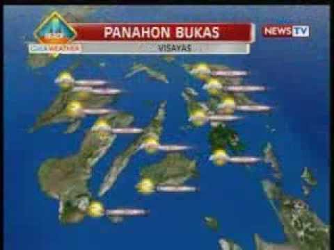 QRT: GMA weather update as of 5:53pm (Feb. 17,2014) - YouTube