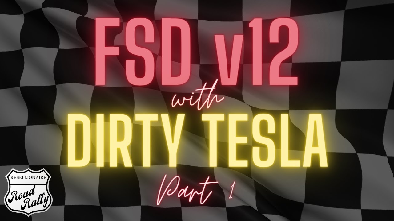 Dirty Tesla Tests FSD 12 With Us in Ann Arbor, MI - YouTube