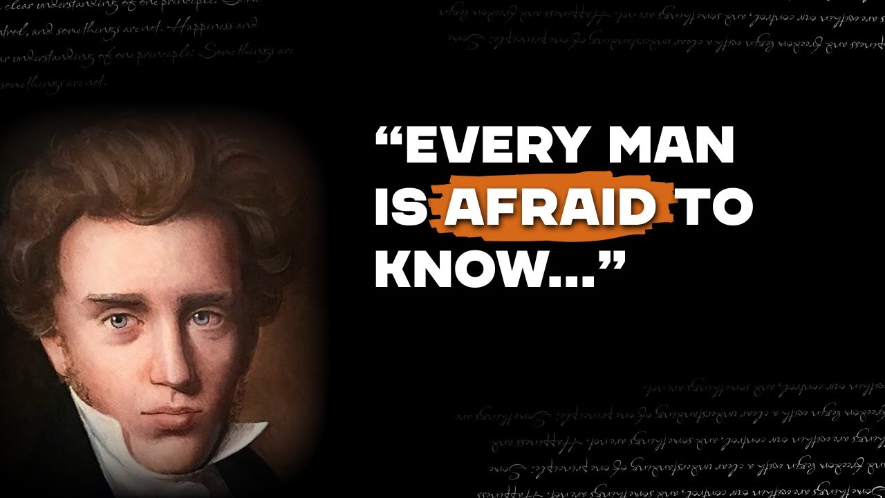 Søren Kierkegaard's Quotes on Life Every Man Should Known - YouTube