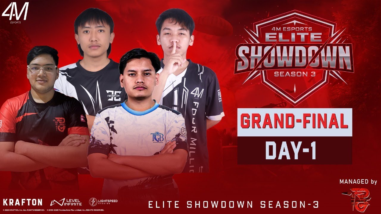 [NP] ELITE SHOWDOWN SEASON-3 GRANDFINAL DAY-1PRESENT BY FOUR MILLION ...