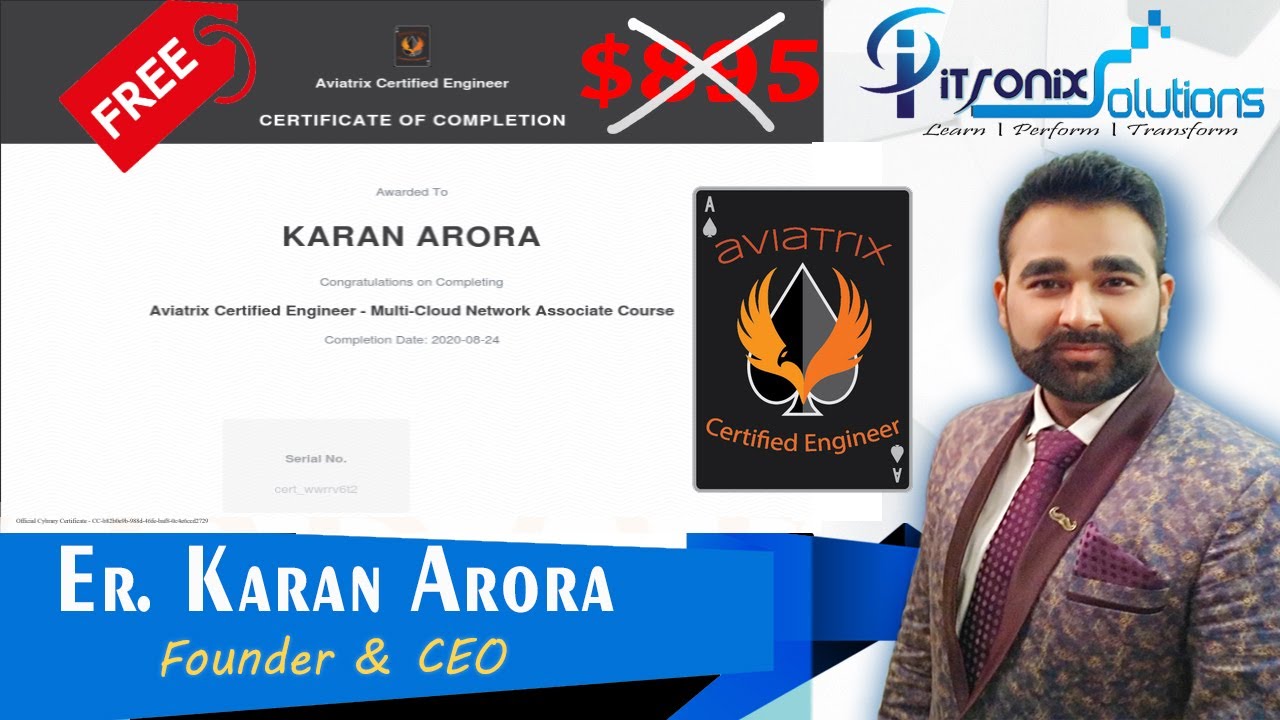 Aviatrix Certified Engineer - Multi Cloud Network Associate FREE Course ...