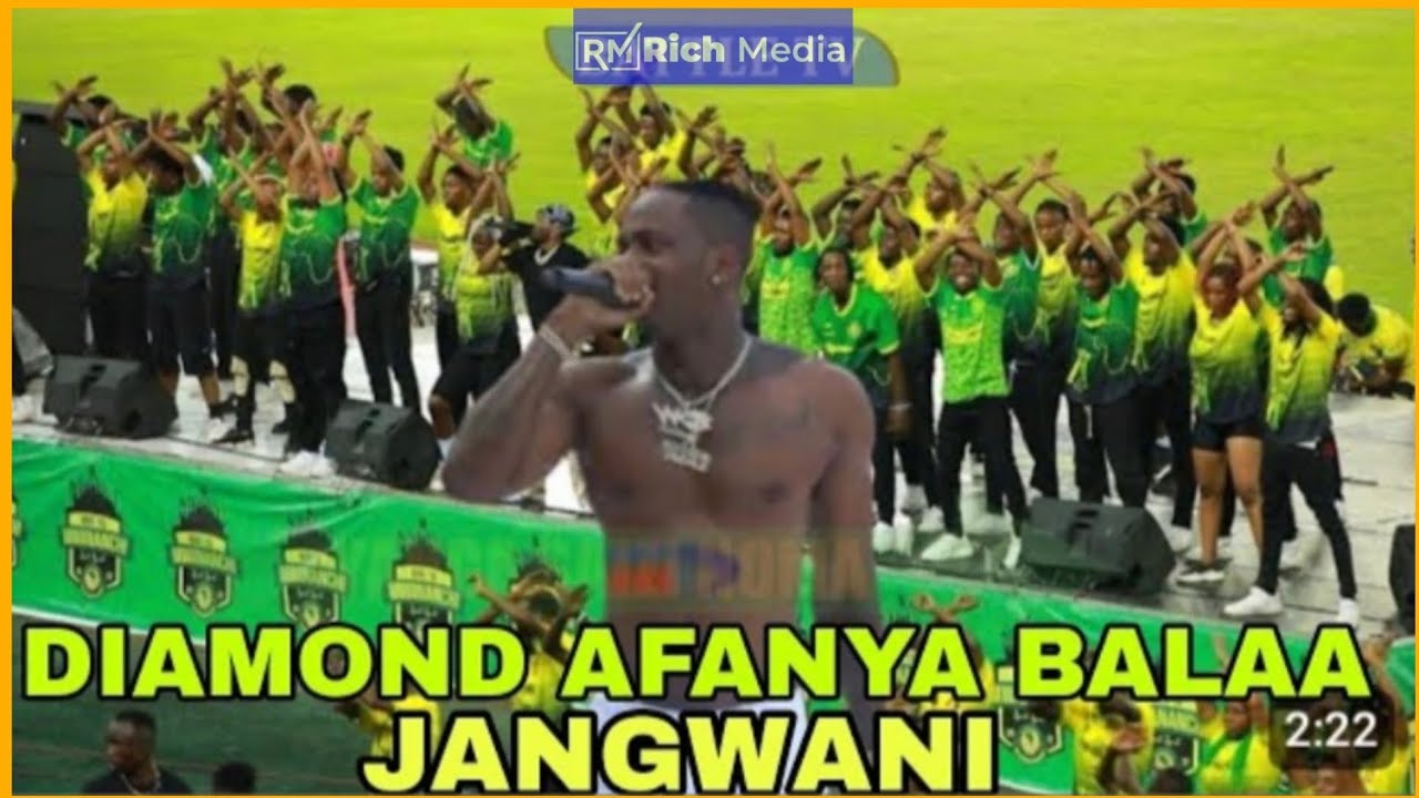 Shuhudia: Show Ya DIAMOND AFANYA BALAA SHEREHE ZA UBINGWA JANGWANI ...