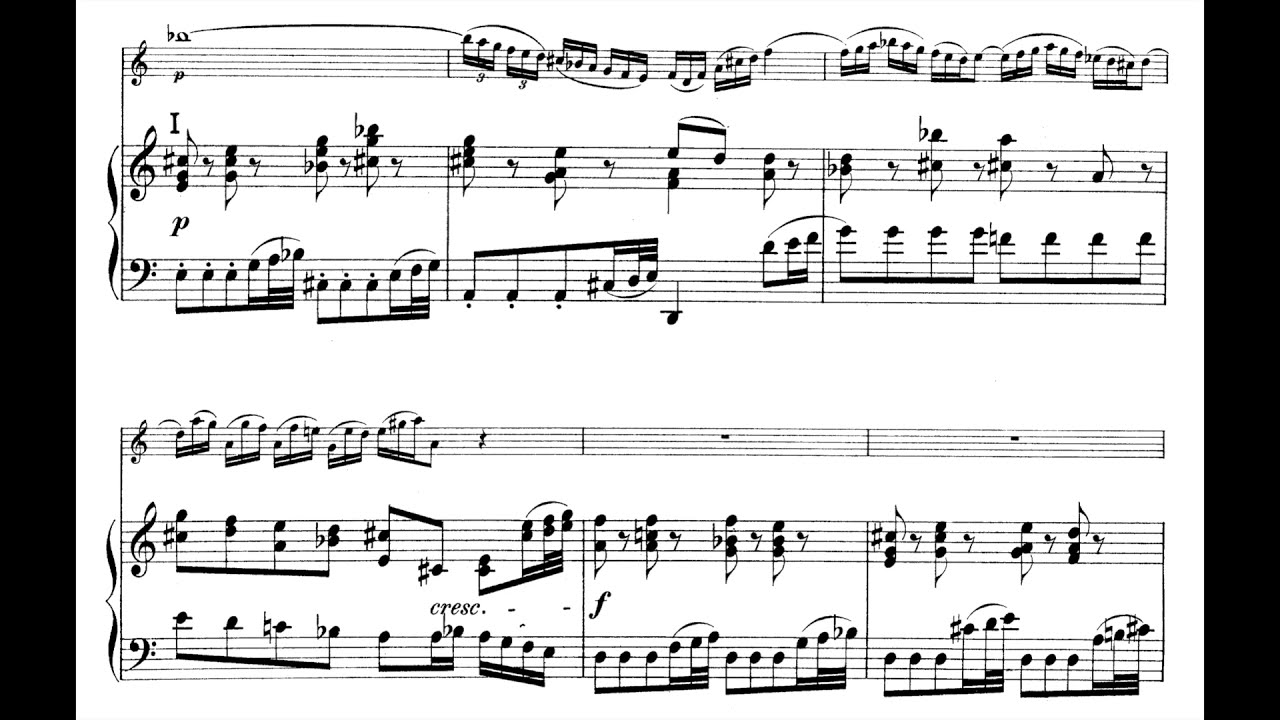 Bach - Violin Concerto in A minor, 2nd Mov. (piano accompaniment) - YouTube