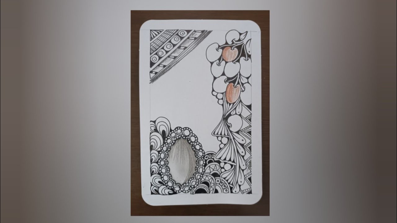 Zentangle lover art | zentangle step by step #pattern #zentangle #art # ...