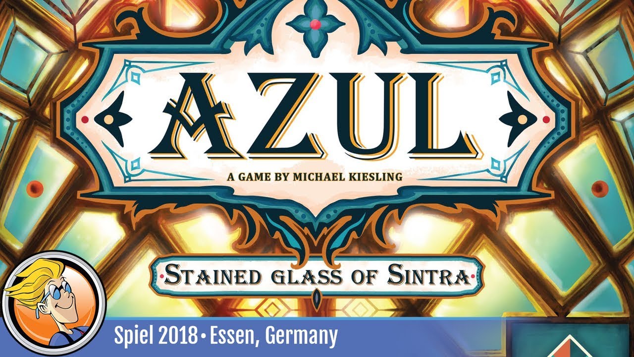 Azul: Stained Glass of Sintra — game overview at SPIEL '18 - YouTube
