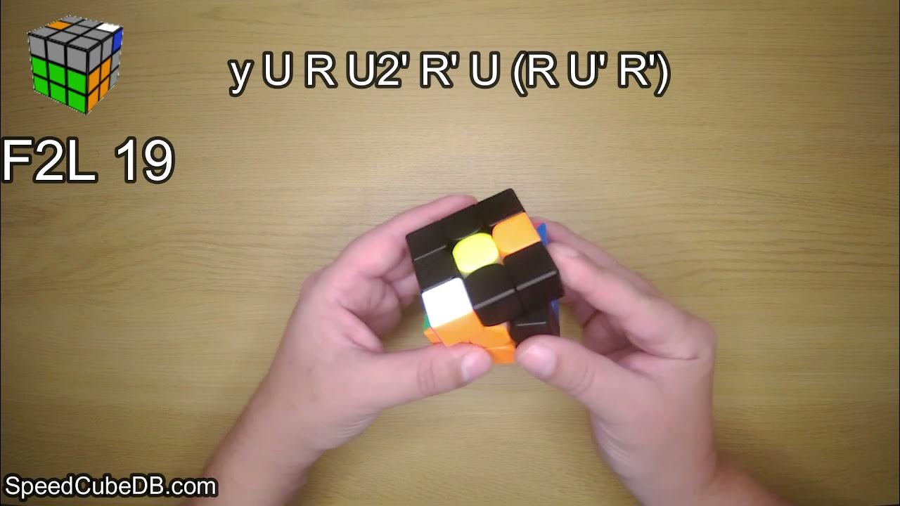 F2L Algorithms, BR Slot - F2L 19 - YouTube