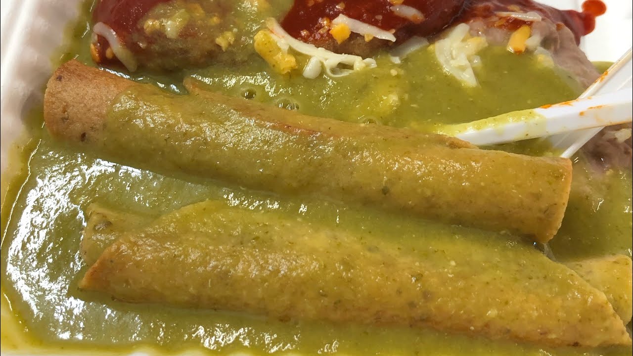 [ Cielito Lindo ( Original Olvera Street Taquitos with Avocado Sauce ) ] 23 Olvera Street in LA ...