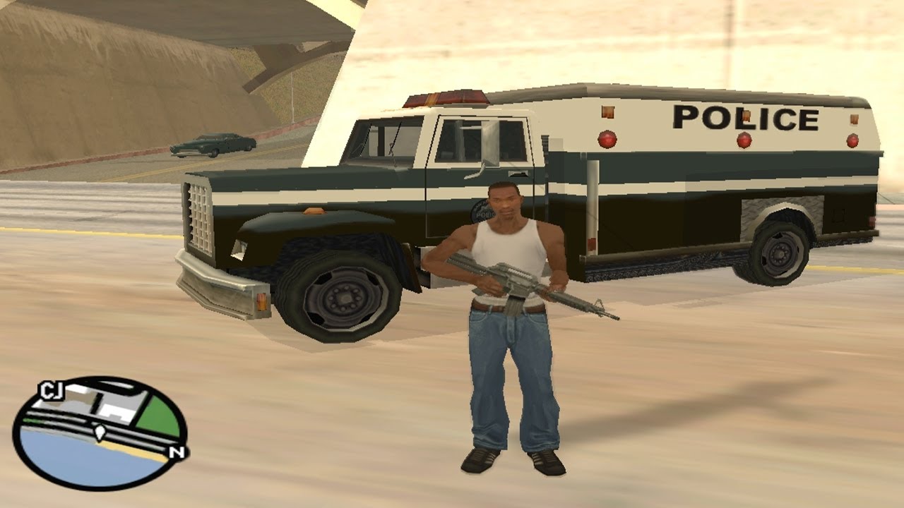 GTA San Andreas - How to get the Police Enforcer - YouTube