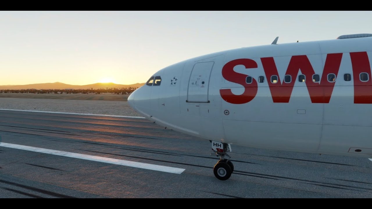A330 Desert Takeoff n Landing - YouTube