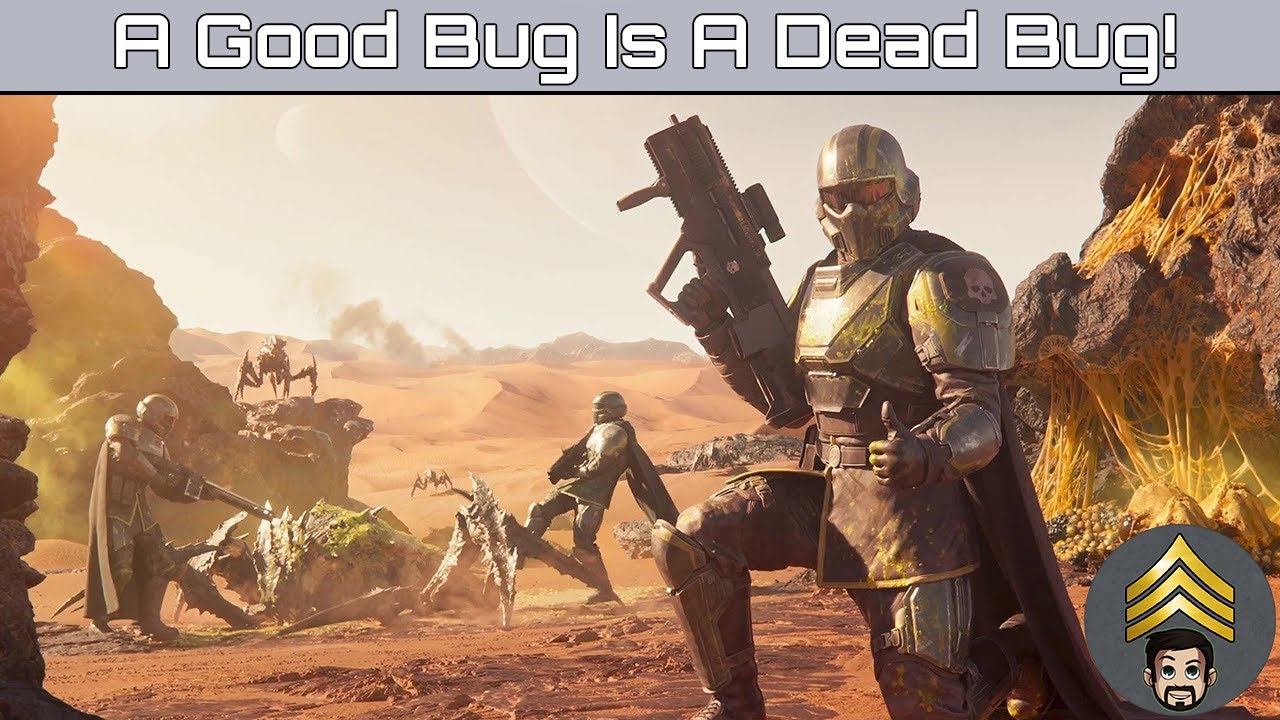 Helldivers 2 - A Good Bug Is A Dead Bug! - YouTube