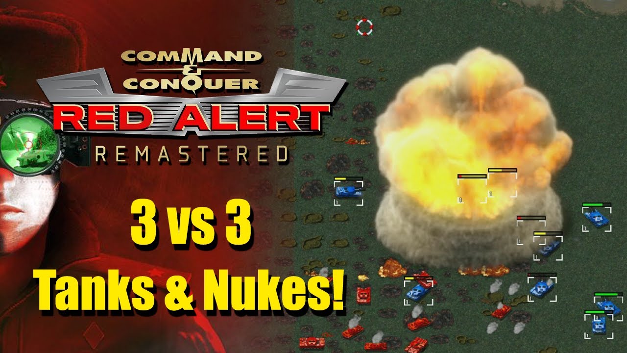 Command and Conquer Red Alert Remastered Online Multiplayer: Tank and ...