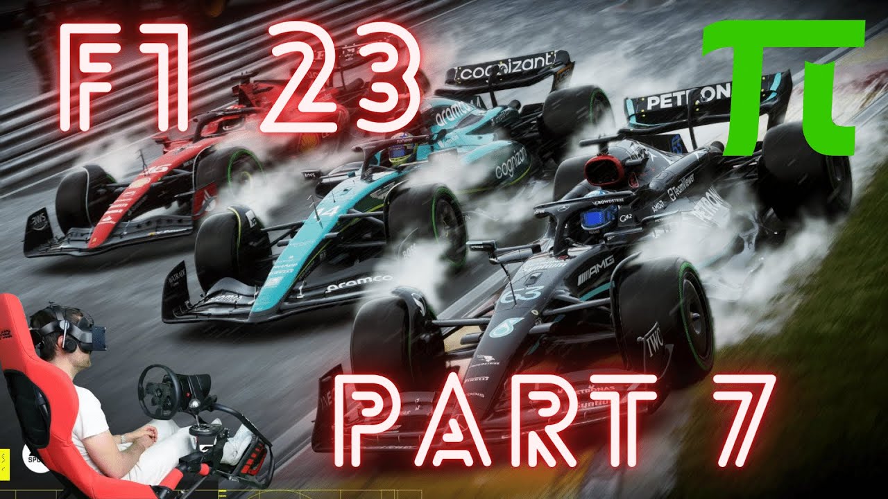 F1 23 VR Part 7 /\ Pimax Crystal with bigFoV Lenses - YouTube