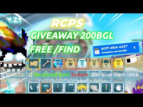 FREE 200BGL!! UNLIMITED ITEM😱|GROWTOPIA PRIVATE SERVER 2023|RCPS!| - YouTube