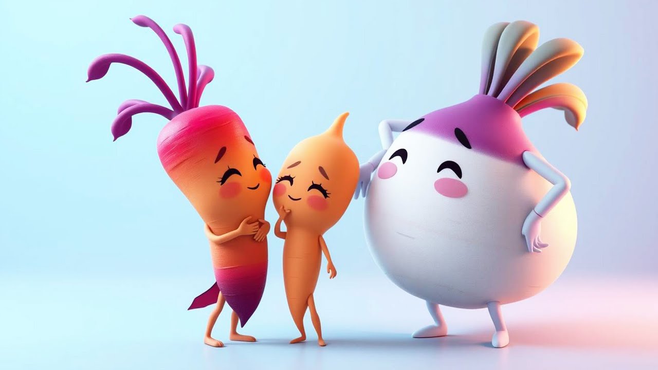 The Turnip Song | Fun Harvest Nursery Rhyme for Kids | Happy Little ...