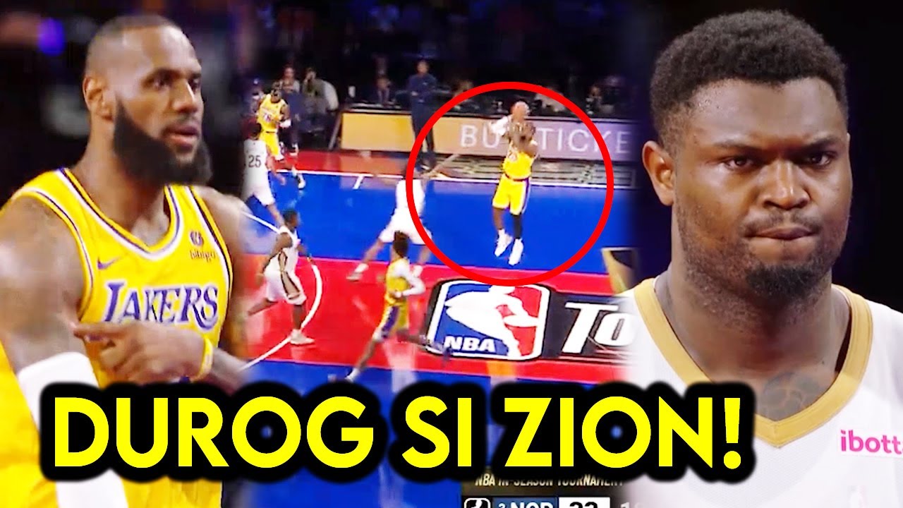 HALIMAW VS KALABAW, durog si Zion! Logo Lebron James! | Hindi na kinaya ...