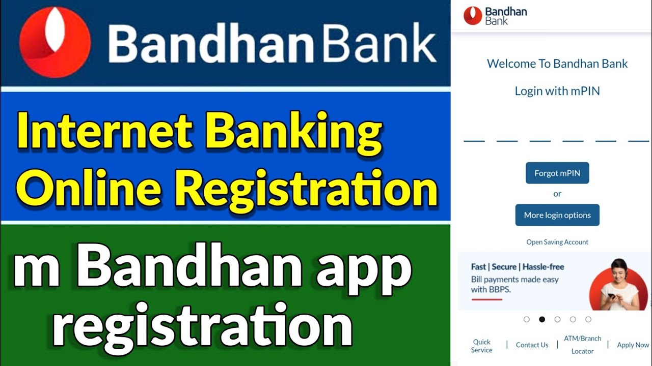 Bandhan bank net banking without ATM card|how to bandhan bank net ...