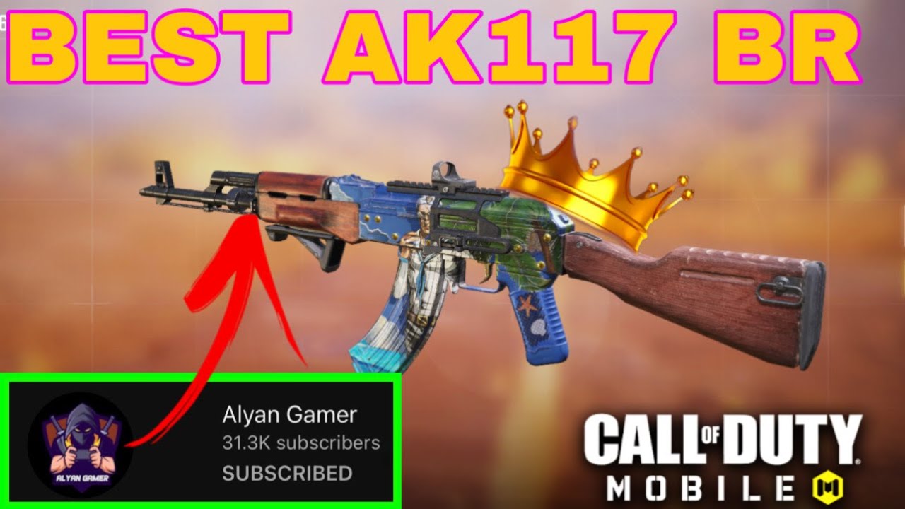 AlyanAhmedGamer BEST AK-47 Gunsmith | CODM BR😱 - YouTube