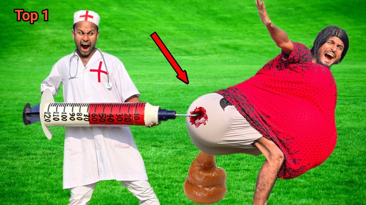 Doctor vs Patient injured injectionwala funny Video || TOp BD || 2025 ...