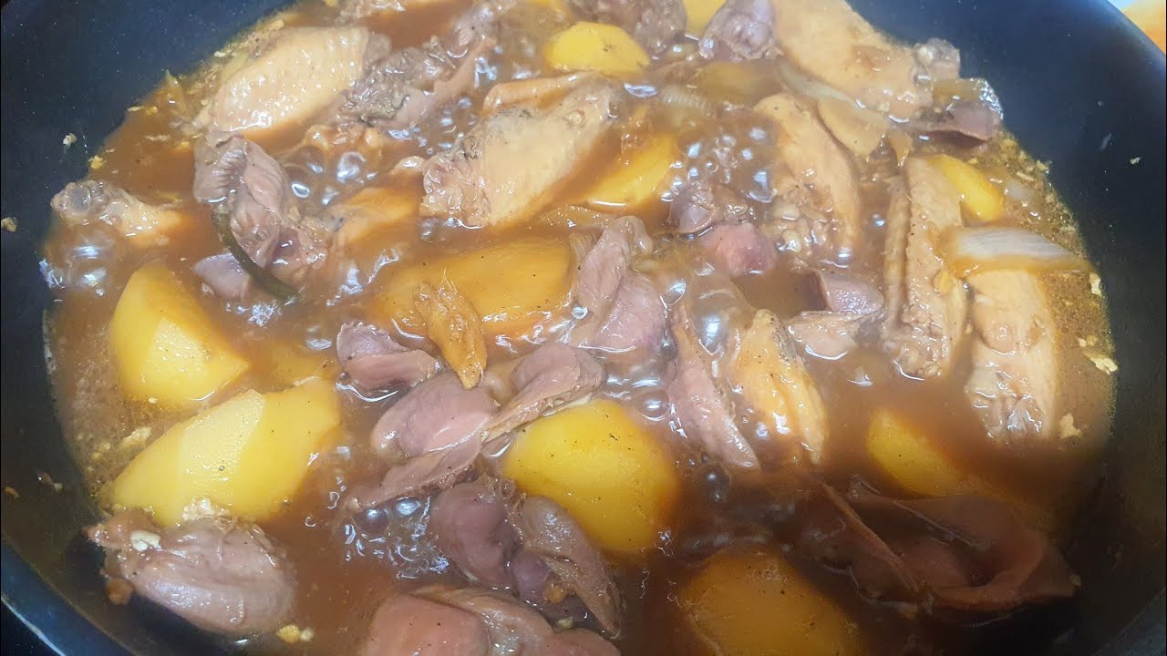 Adobong Pakpak with Gizzards#mukbang#yummyfood#chicken# - YouTube