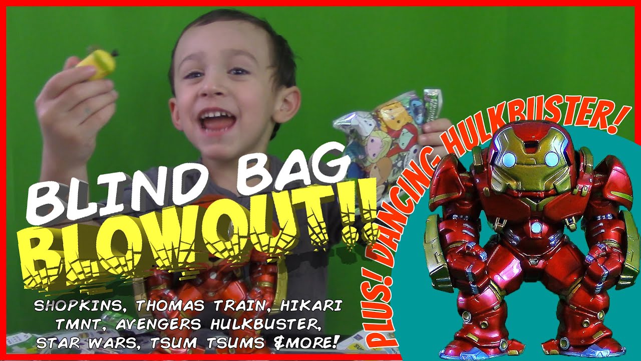 Blind Bag HUGE opening! Pooh Bear tsum tsum, Ninja Turtles, Paw Patrol ...