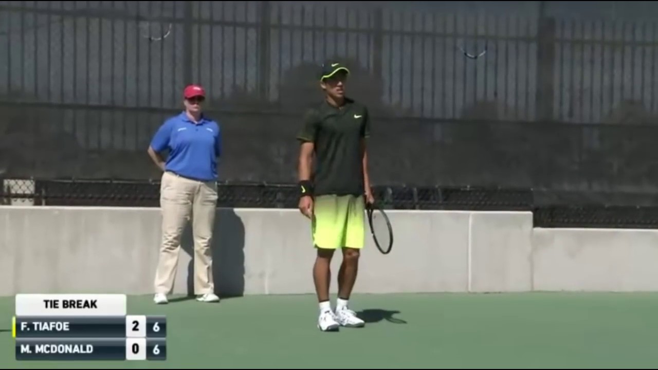 Francis Tiafoe vs Mackenzie McDonald highlights Stockton 2016 - YouTube