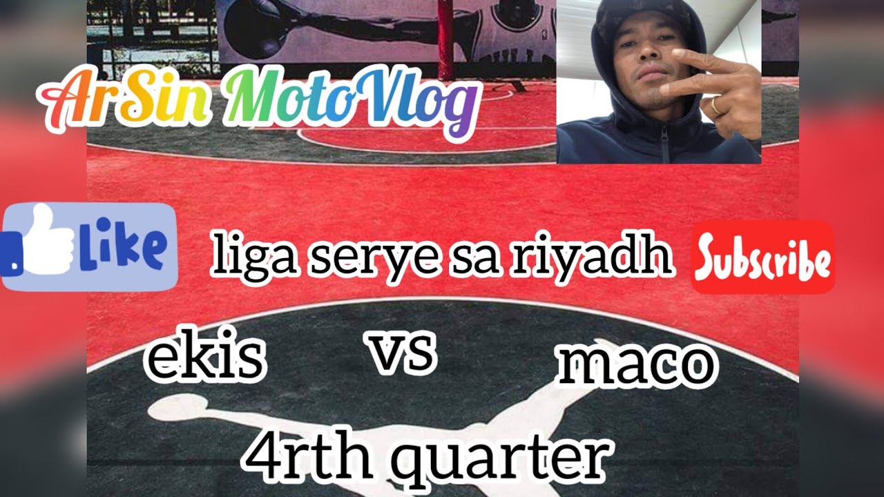 liga serye sa saudi EKIS vs MACO 4th quarter - YouTube