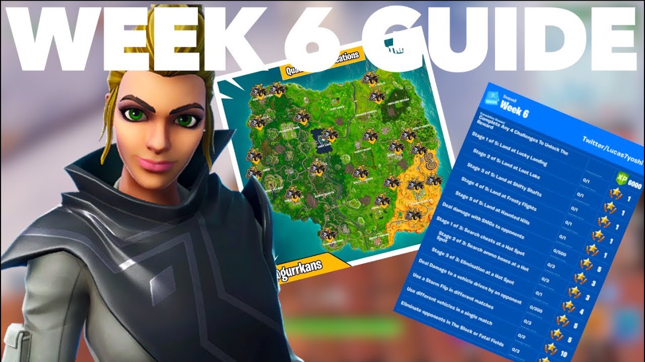 How to Complete the Season 9 Week 6 Challenges FAST in Fortnite Season ...