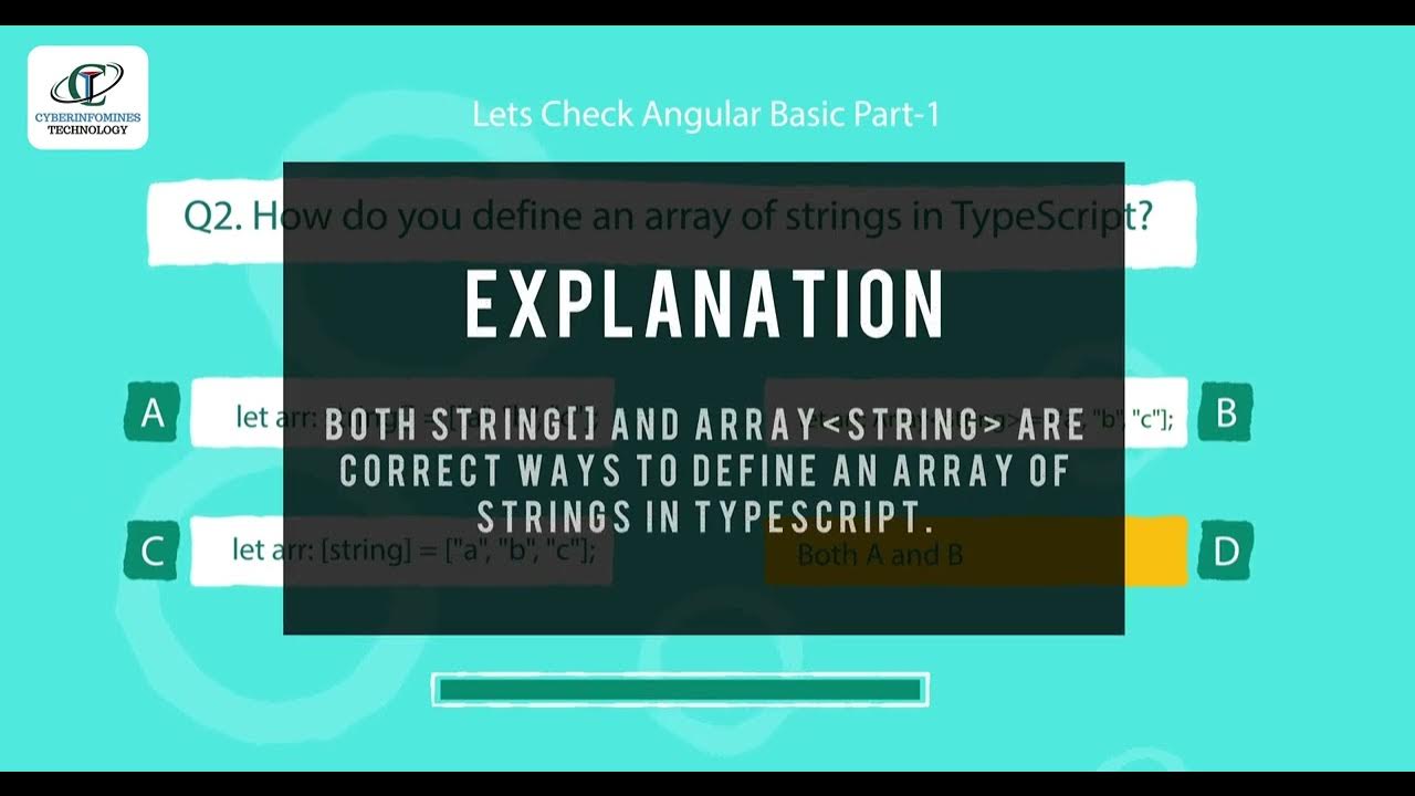 Angular Basics Tutorial | Cyberinfomines: Get Started with Angular Today! || Part 1 - YouTube